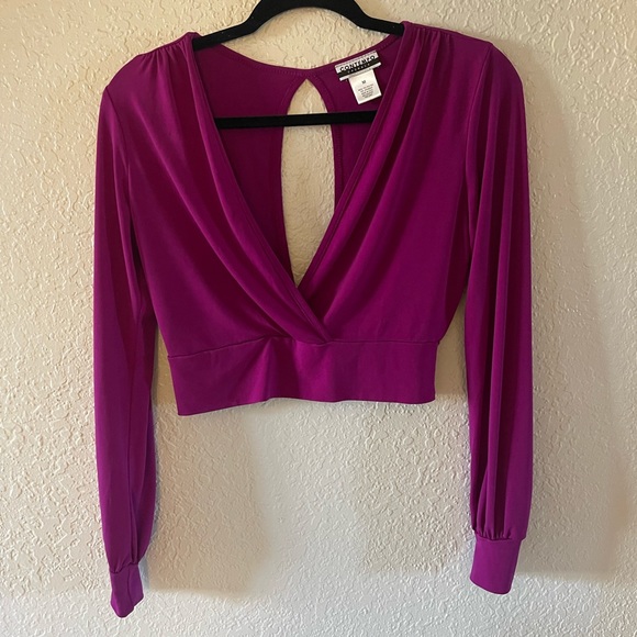 Contempo | Tops | Contempo Crop Top | Poshmark